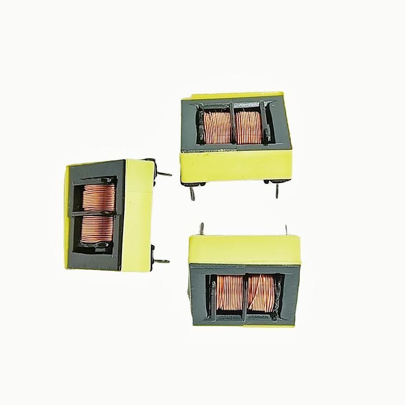 EE14 High Frequency Transformer Power Supply Ferrite Core Vertical High Voltage 30mH Inductance