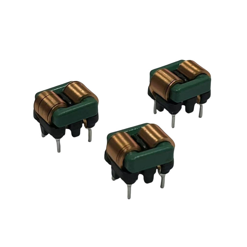 Flat Wire Inductor 10mH Common Mode Inductor Horizontal MnZn Ferrite ...