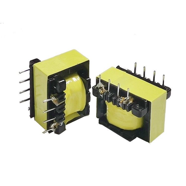 Ferrite Core Power High Frequency Transformer EE28 Vertical Straight Plug