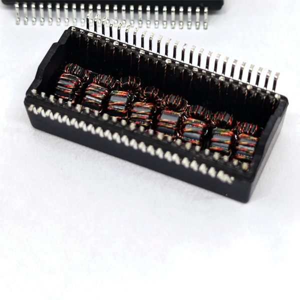 Network Lan Isolation Transformer 100 / 1000 BASE-T Single Port Low ...